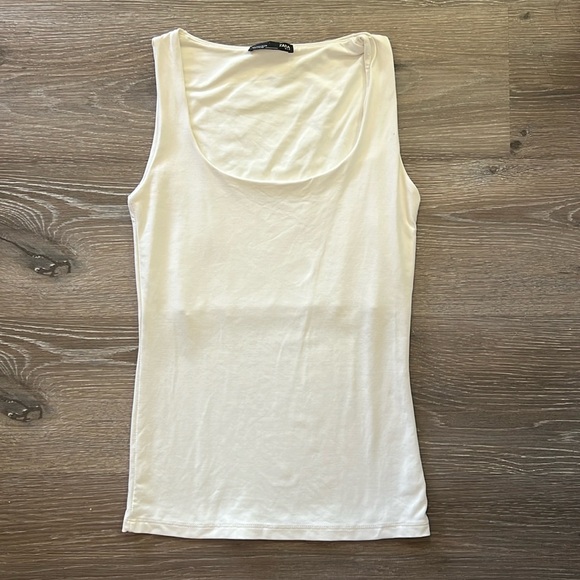 Zara | Tops | Zara Squareneck Tank Top | Poshmark